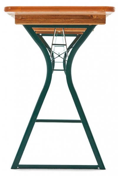 Biertisch mit Beinfreiheit Kiefer Comfort 220x50cm | Bierzeltgarnituren ...